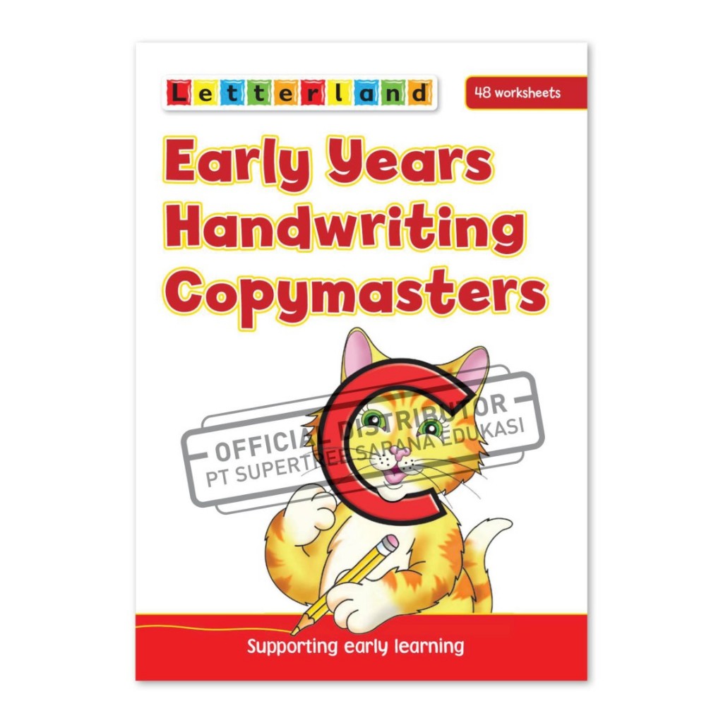 Jual Letterland Early Years Handwriting Copymasters Book | Shopee Indonesia