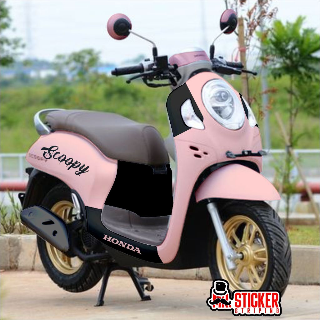 Jual Decal scoopy full body Full Blok custom sticker untuk semua tipe ...