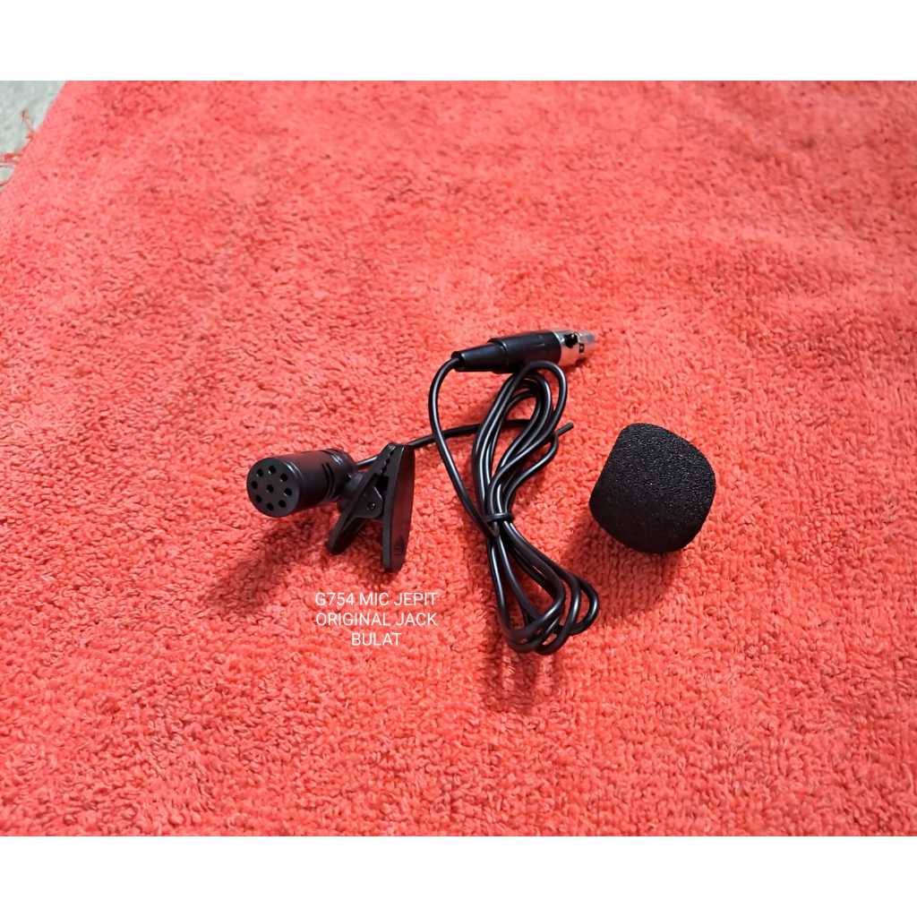 Jual G754 MIC JEPIT ORIGINAL JACK BULAT MIC MIX MIK TIE KERAH BAJU ...