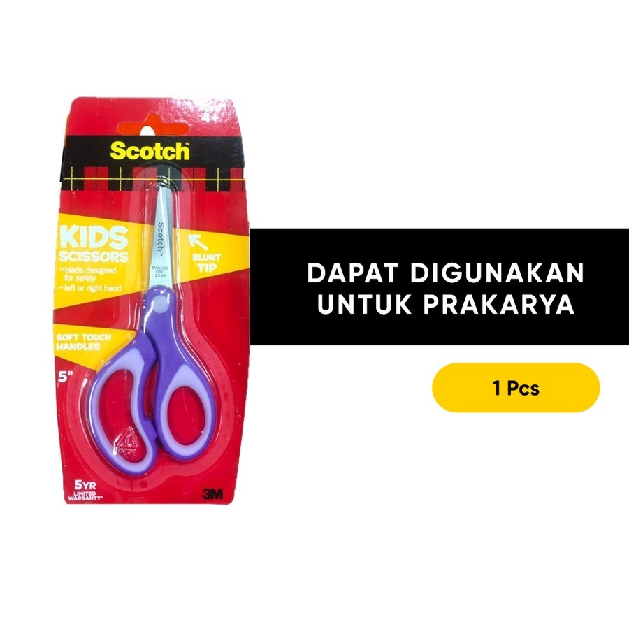 Jual Gunting Anak 3M Scotch 1442B | Shopee Indonesia