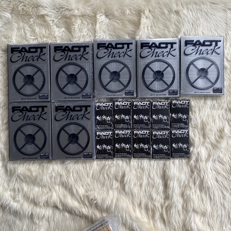 Jual Ready Album Fact Check NCT 127 QR ver Storage Ver Sealed | Shopee ...