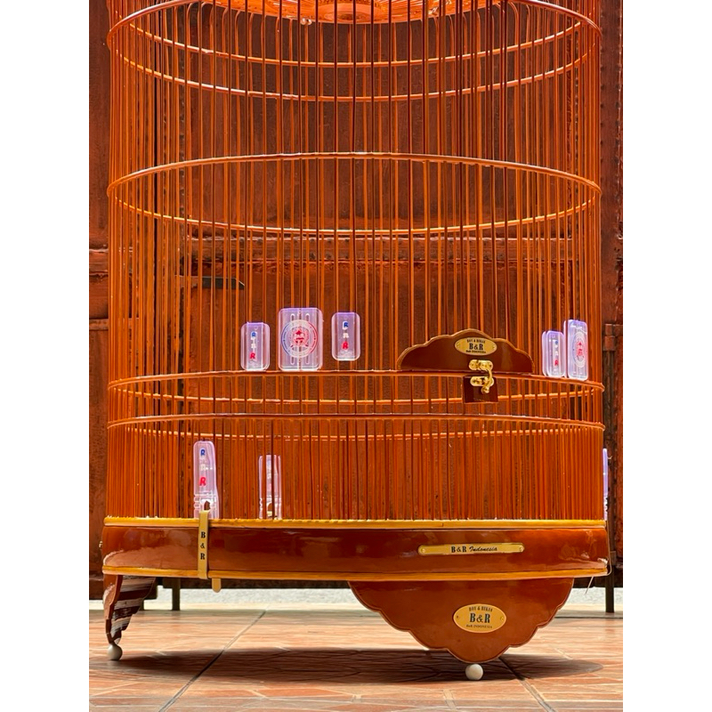 Jual Sangkar Murai BnR No 2 Reborn PREMIUM BAMBU / Kandang Murai B&R No ...