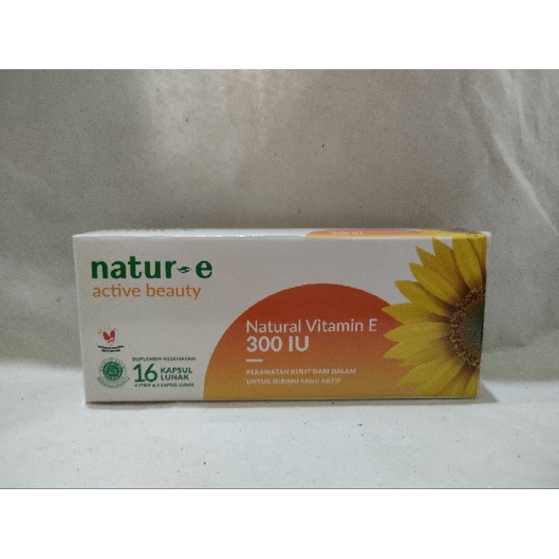 Jual Natur e 300 daily nourishing natural Vitamin e 300 IU 16 kapsul ...