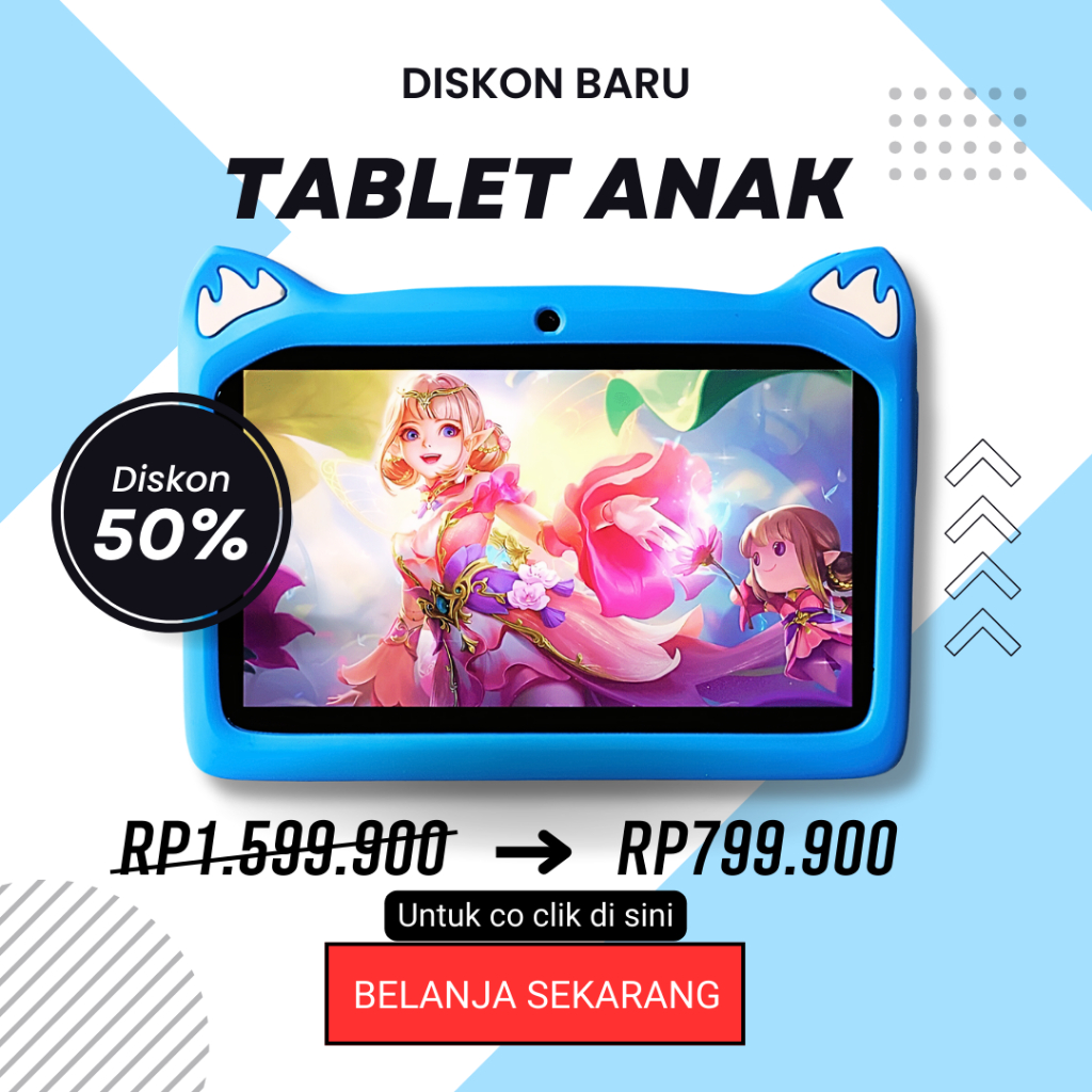 Jual BOC SMARTBERRY KIDS STUDY TAB B88 Kids Tablet / Tablet Anak ...