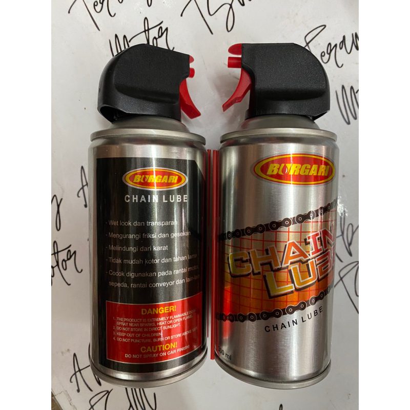Jual Oli Rantai Chain lube 300ml Burgari | Shopee Indonesia