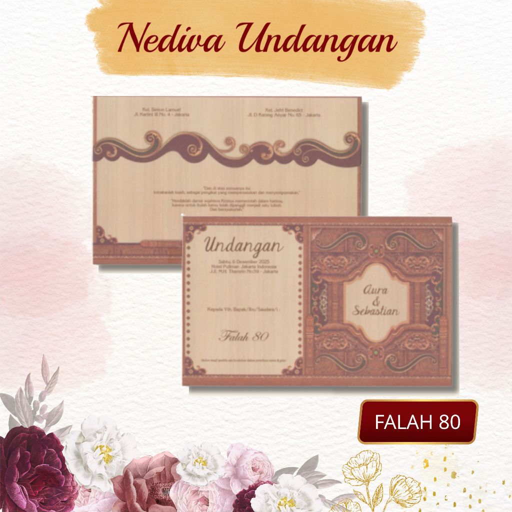 Jual Blangko Undangan Falah 80 Harga Murah | Shopee Indonesia