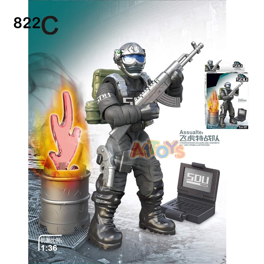 Jual Mainan army tentara mini mainan tentara plastik set mainan police ...