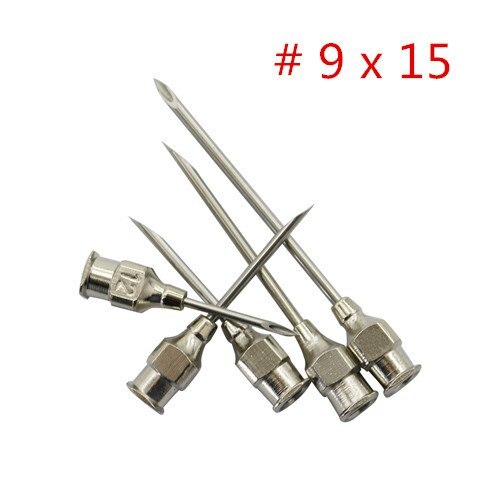 Jual Jarum Suntik Ukuran 9G Stainless Steel Vaksin Ternak Unggas Ayam ...