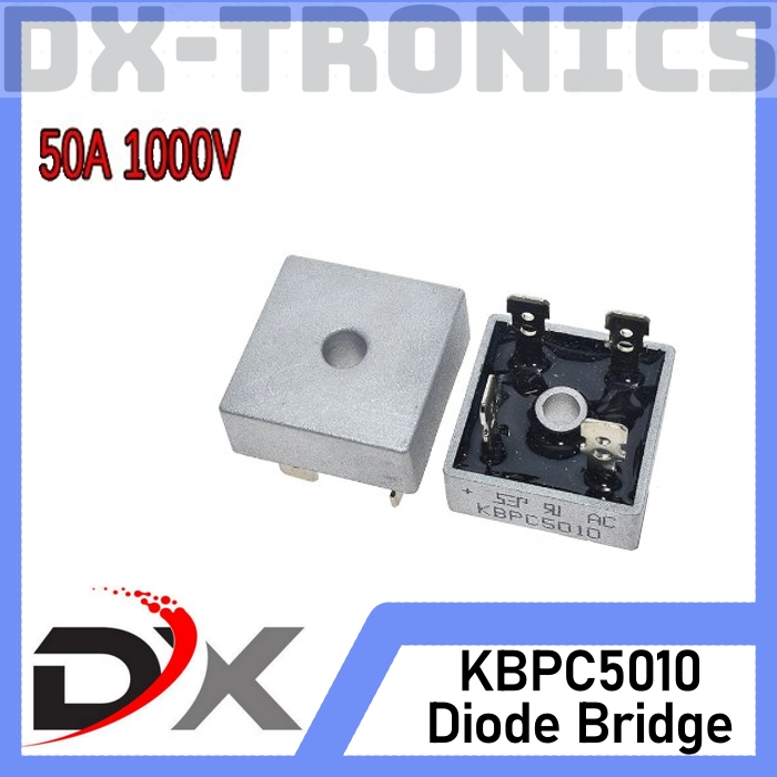 Jual KBPC5010 KBPC 5010 50A 1000V Diode Bridge Rectifier Dioda | Shopee ...