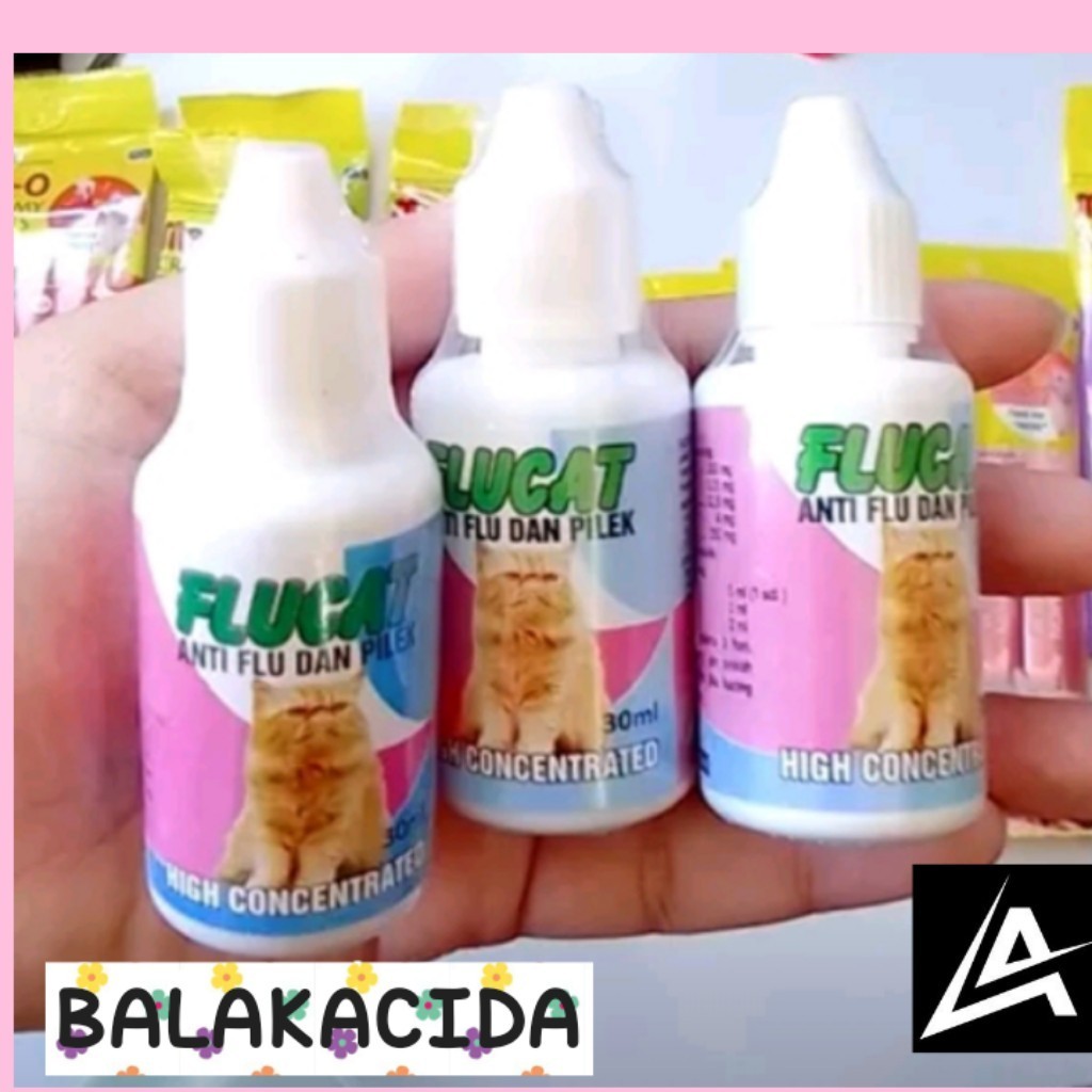 Jual FLUCAT 30 ML - OBAT FLU DAN PILEK UNTUK KUCING | Shopee Indonesia