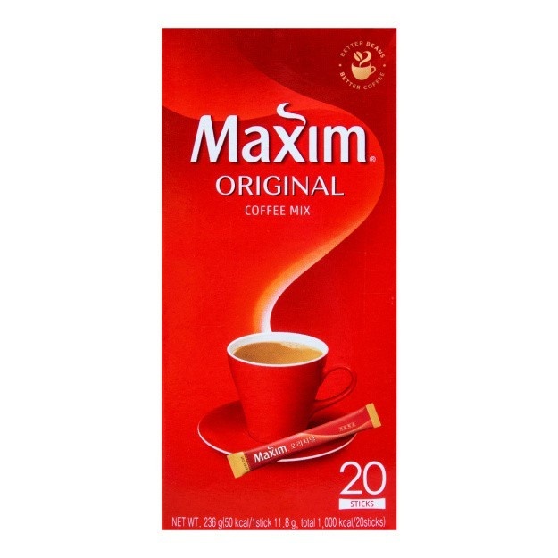 Jual Maxim Original Coffee Mix / Kopi Instant Korea isi 20 Stick ...