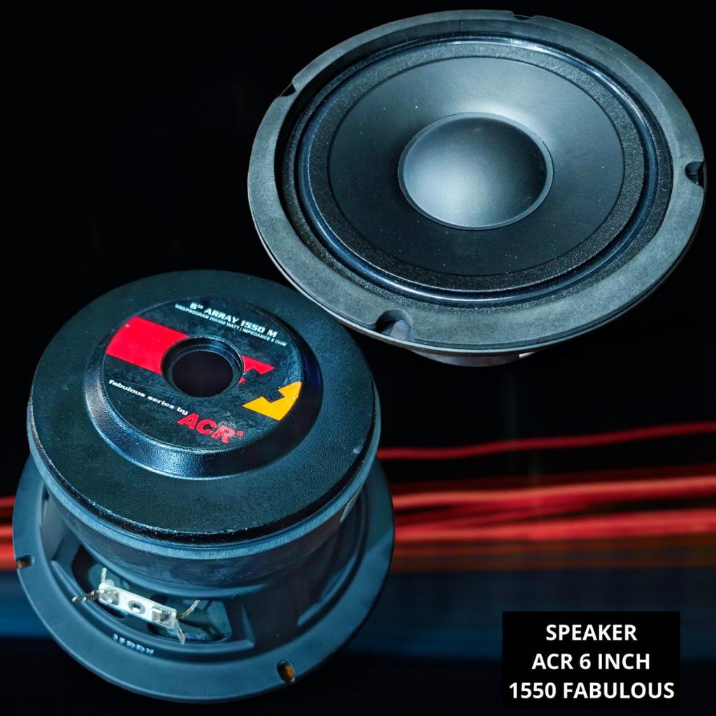 Jual Speaker ACR 6 Inch 1550 Fabulous Array / Komponen 6" Fab 1550M ORI ...
