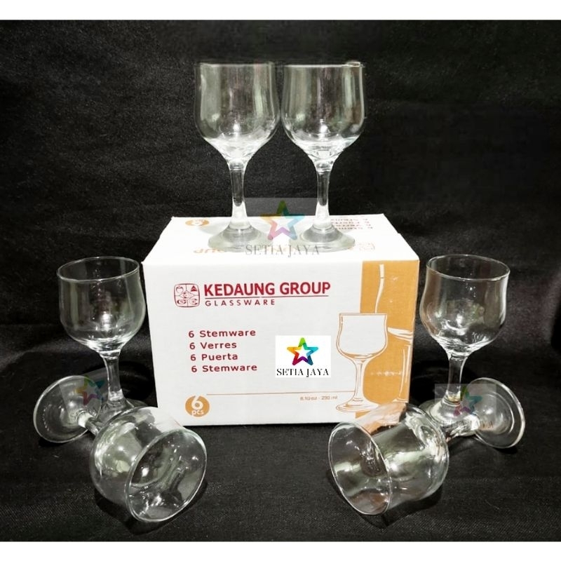 Jual SLOKI KACA / GELAS KAKI TINGGI KEDAUNG STH 8 TU | Shopee Indonesia