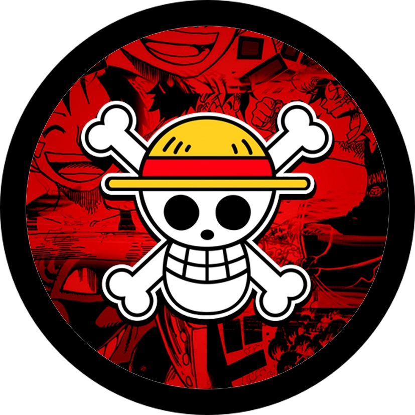 Jual GANCI ONE PIECE PIN JOLLY ROGER KEYCHAIN UKURAN 58 MM (HARGA 1 PCS ...