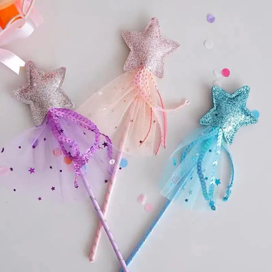 Jual Glitter wand fairy stick tongkat peri cosplay | Shopee Indonesia