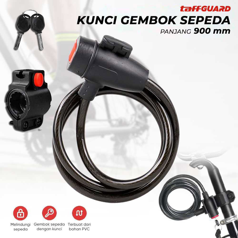 Jual Kunci Gembok Sepeda Anti Maling Lock | Shopee Indonesia