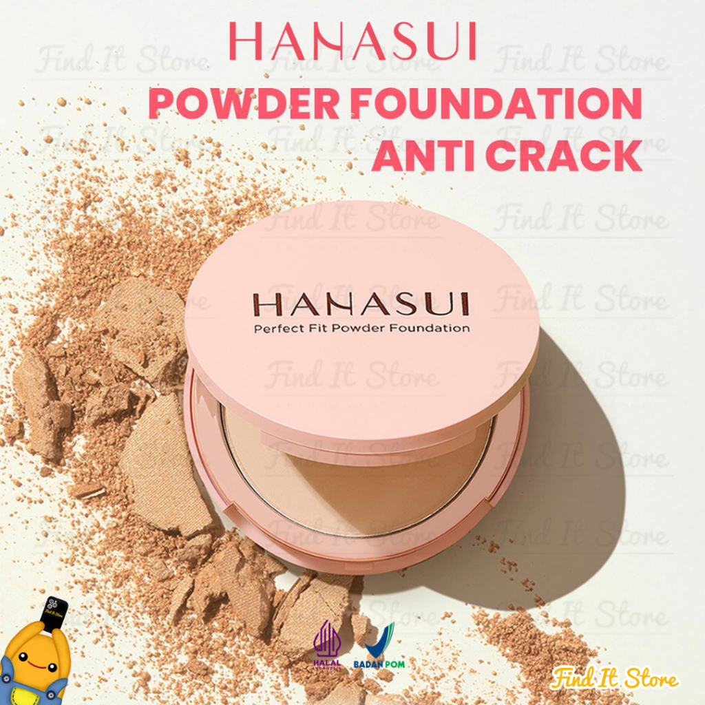 Jual Hanasui Perfect Fit Powder Foundation 12.5gr | Bedak Padat ...
