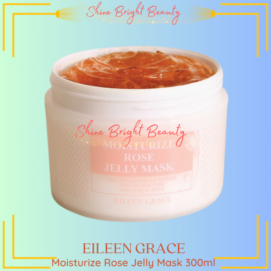 Jual EILEEN GRACE - Moisturize Rose Jelly Mask 300ml bpom | Shopee ...