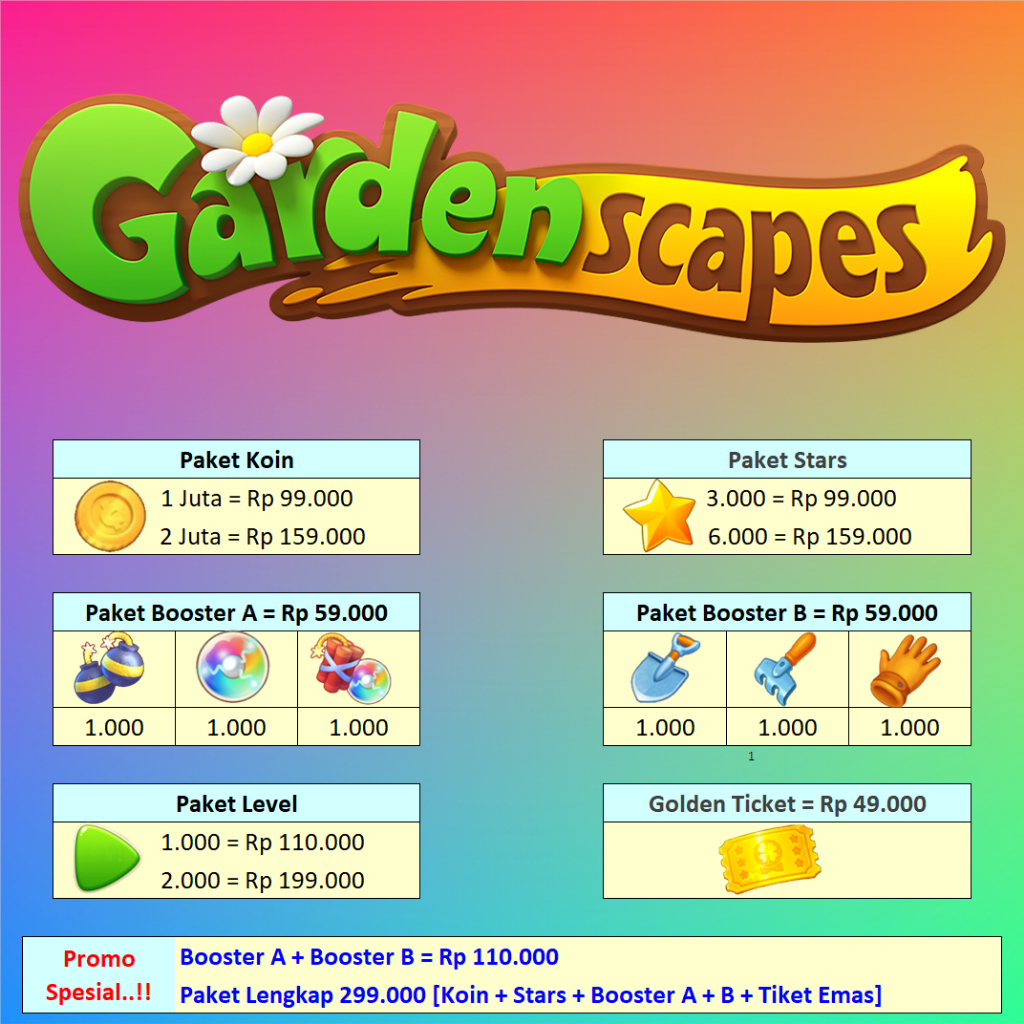 Jual [Original 100%]Gardenscapes | Shopee Indonesia