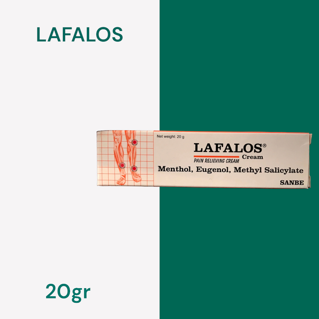 Jual LAFALOS KRIM 20GR/KRIM UNTUK NYERI OTOT | Shopee Indonesia