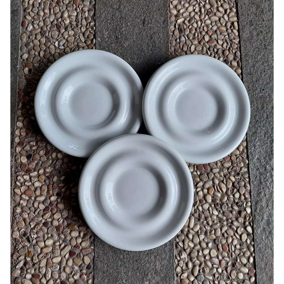 Jual lepek keramik putih polos merk ZEN 3 buah CHIP | Shopee Indonesia