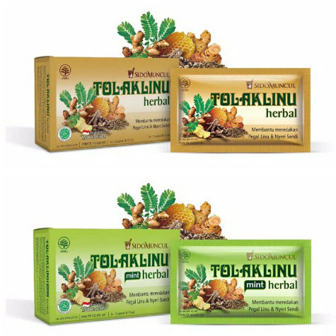 Jual SIDOMUNCUL TOLAK LINU HERBAL CAIR BOX ISI 5 SACHET 15ml DEWASA ...