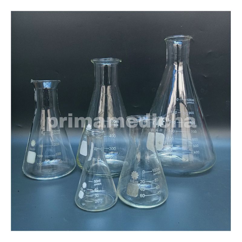 Jual Erlenmeyer Flask GG-17 | Shopee Indonesia