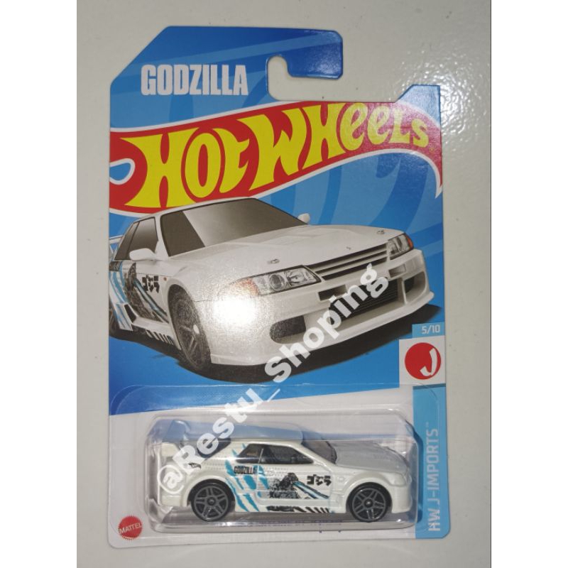 Jual Hot Wheels murah Nissan Skyline GT-R ( R32 ) Gozilla | Shopee ...