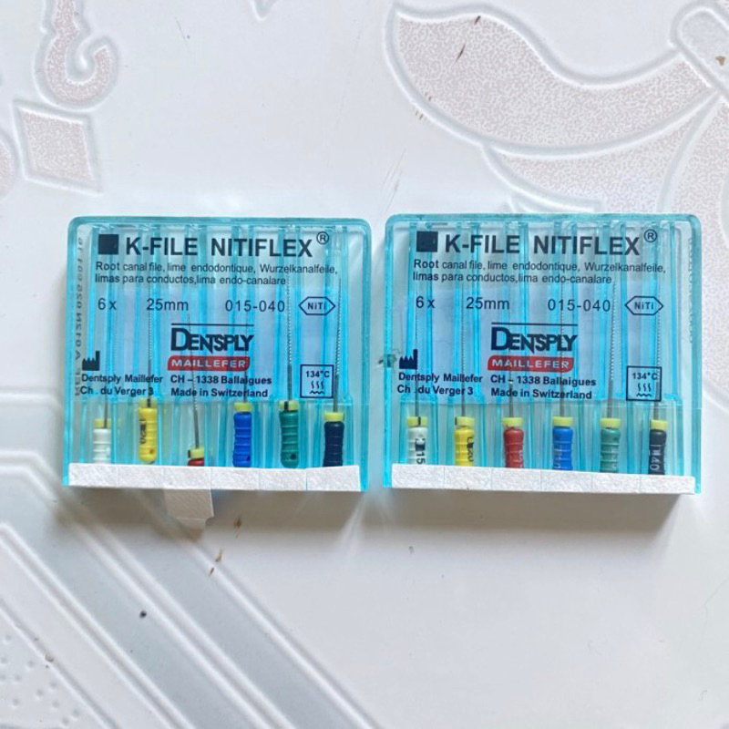 Jual Dental Kfile K file Niti Dentsply Jarum Endo 25 dan 21 mm ...
