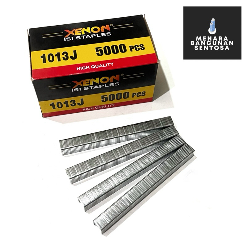 Jual Isi Staples Tembak Xenon 1013J - Refill Staple Gun Nailer Paku ...