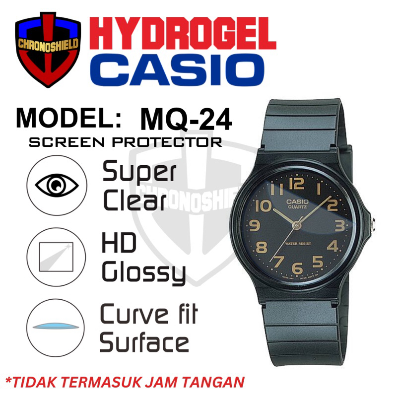 Jual Antigores Jam Tangan Casio MQ 24 MQ24 Hydrogel | Shopee Indonesia