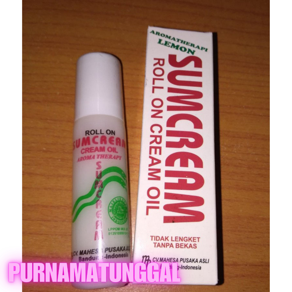 Jual HMP Sumcrem Roll On Cream Oil Inhaler Mengatasi Masuk Angin ...