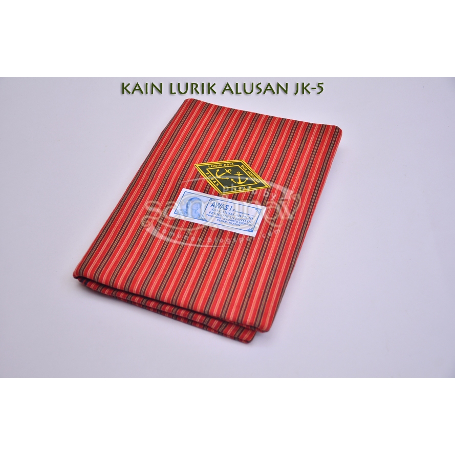 Jual Kain Lurik Super Halus Merah Cap 2 Jangkar | Shopee Indonesia