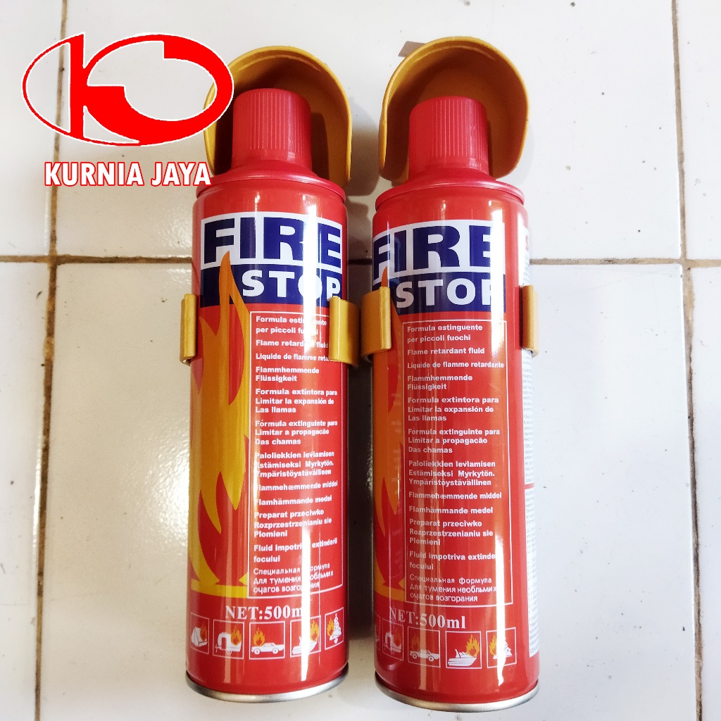 Jual ALAT PEMADAM API MINI PORTABLE APAR FIRE STOP MOBIL 500ML BONUS ...