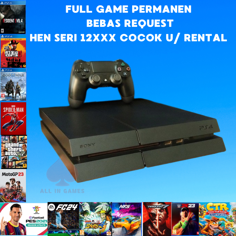 Jual Ps4 FAT HEN FULL GAME PERMANEN TANPA BERLANGGANAN BEBAS REQUEST ...