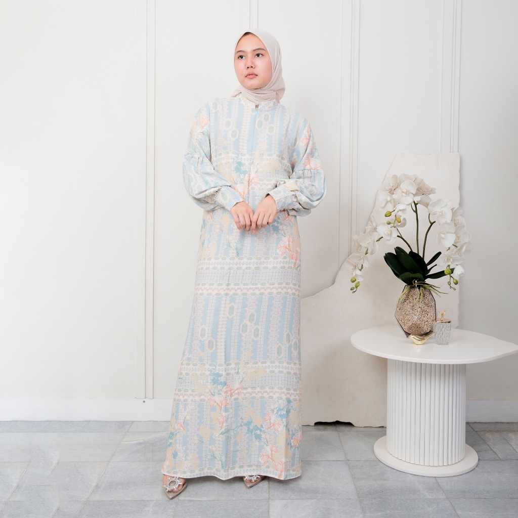 Jual Muda Official New Magnanime Dress - Soft Blue | Shopee Indonesia
