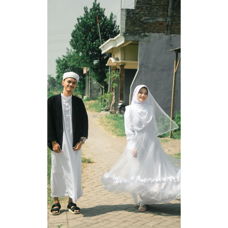 Jual Veil Akad Nikah/Selayar Pengantin/Wedding veil | Shopee Indonesia