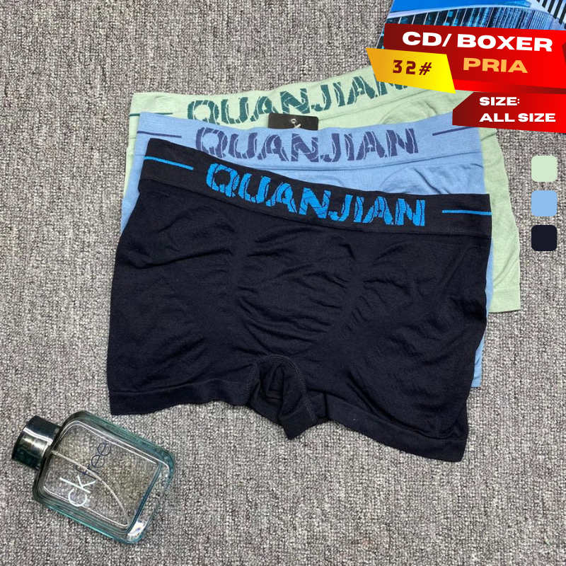 Jual BOXER COWOK DEWASA 32# UK 32X25 ALL SIZE pakaian dalam pria ...