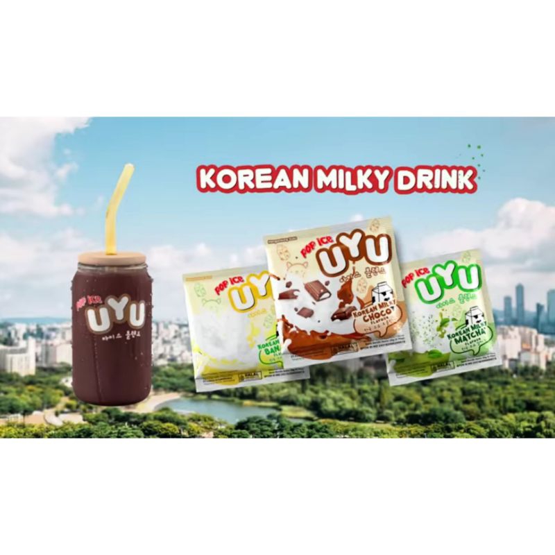 Jual MINIM 10- POP ICE UYU korean uyu coklat cokelat uyu matcha uyu ...