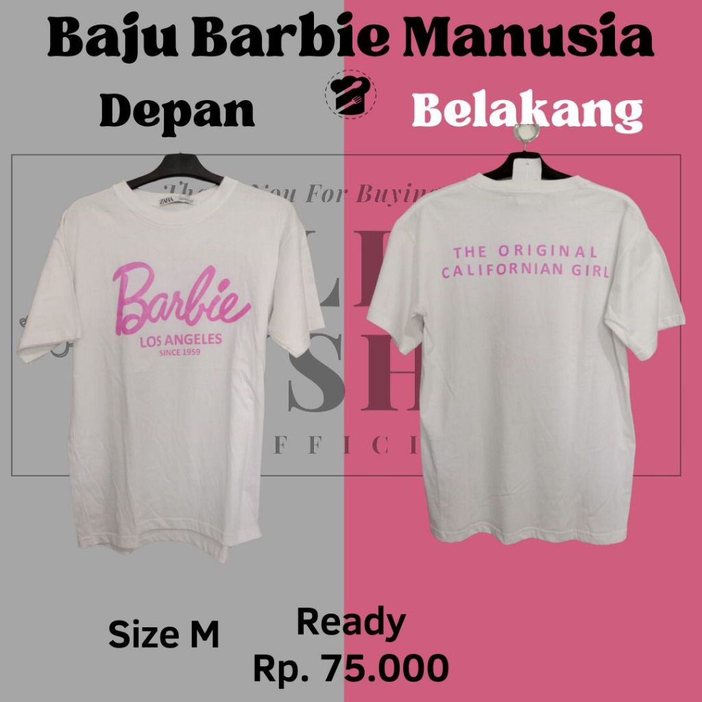 Jual Baju Barbie Manusia Ukuran (M) | Shopee Indonesia