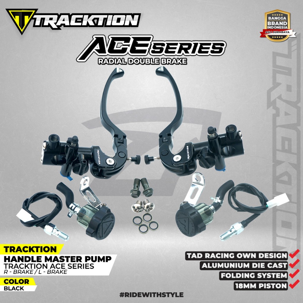 Jual HANDLE MASTER PUMP TRACKTION ACE SERIES R-BRAKE/L-BRAKE | Shopee ...