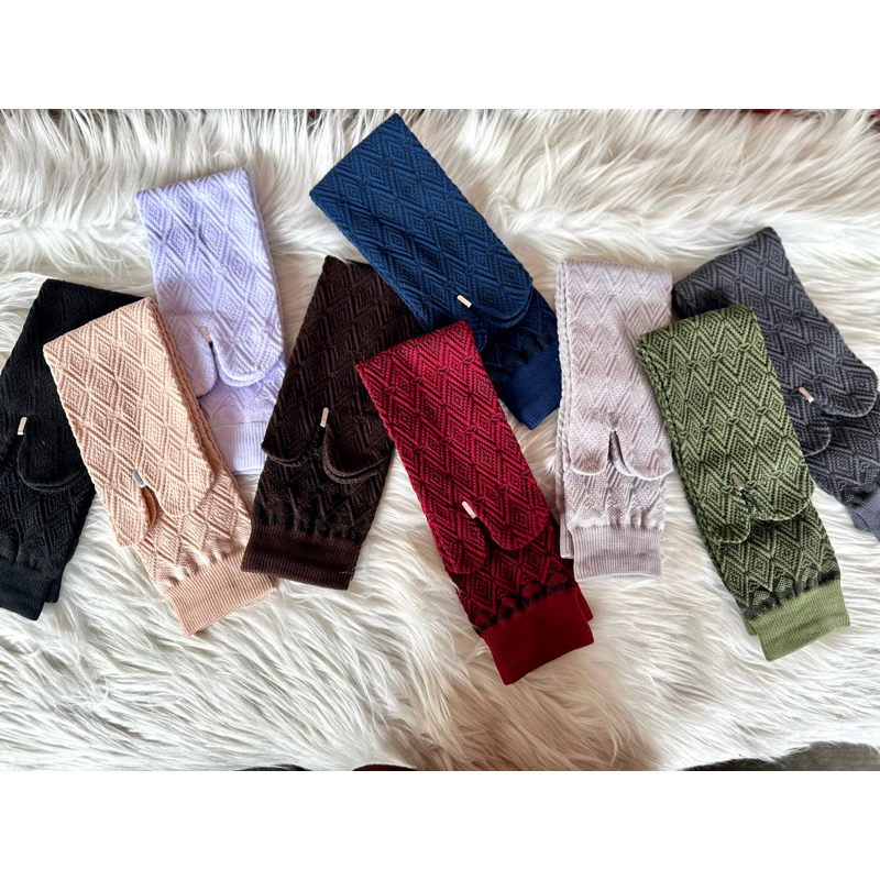 Jual (ECER 1 PASANG)KAOSKAKI JEMPOL NYLON EMBOSS Diamond | Shopee Indonesia