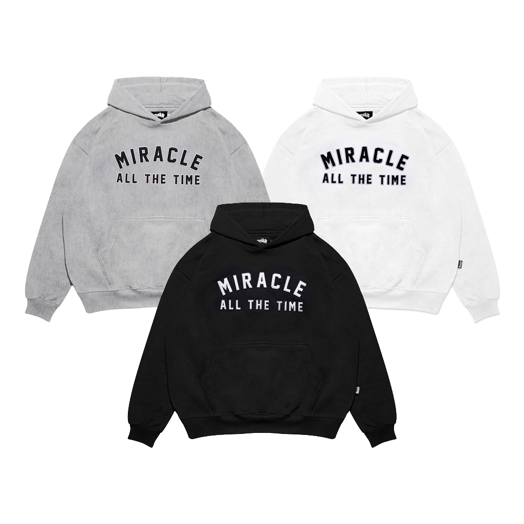 Jual Miracle Mates - All The Time Hevyweight Hoodie | Shopee Indonesia