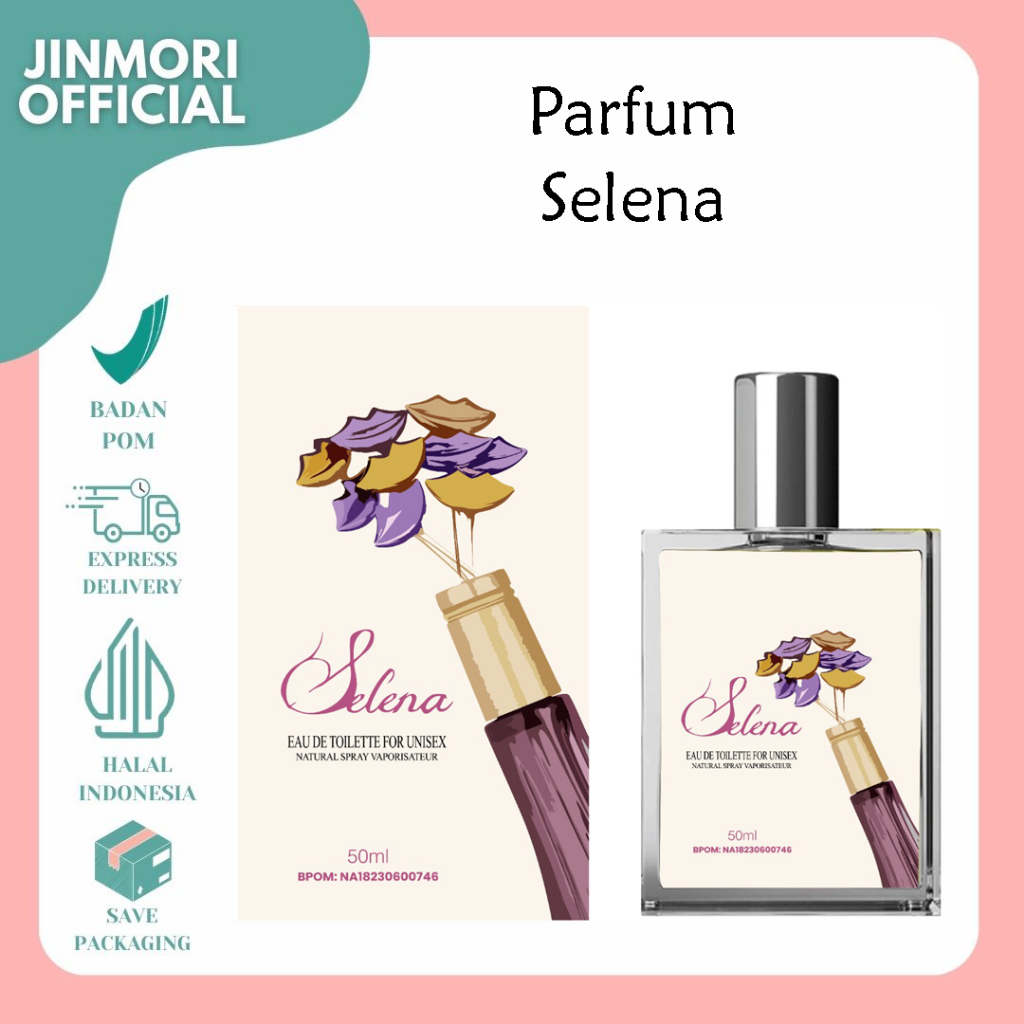 Jual JM - [BPOM] Parfum Selena 50ml Premium / Parfum Selena 50ml Best ...