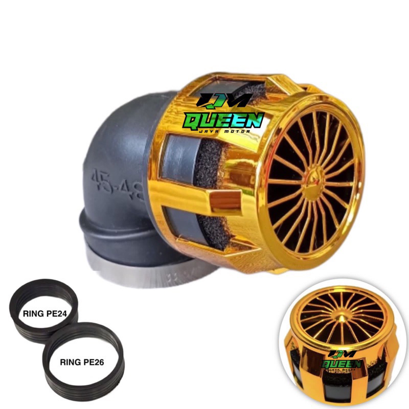 Jual Filter Karbu Model Koso Jamur Kipas Filter Saringan Hawa ...