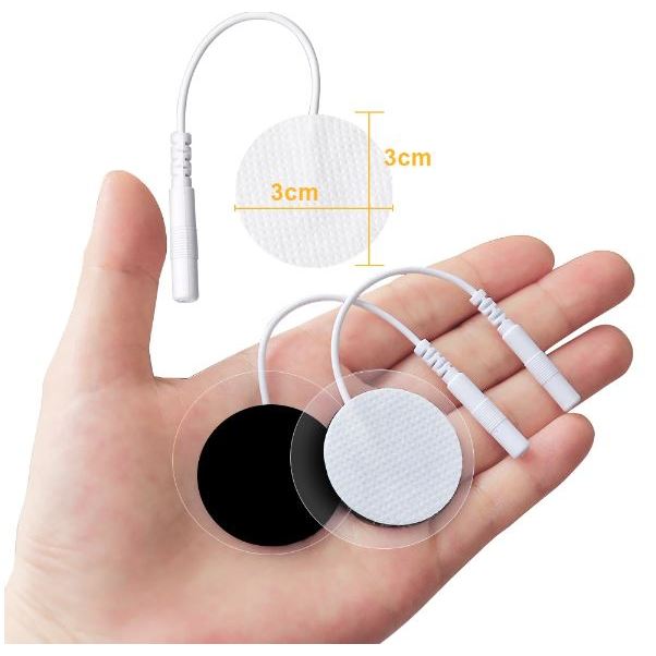 Jual PAD TENS Bulat 3cm / PAD EMS / PAD Tens Elektroda Physiotherapy ...