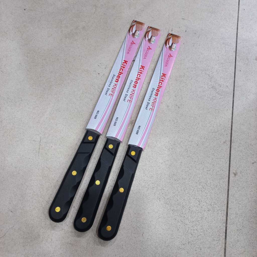 Jual Pisau Roti 688 ( 3 pcs) | Pisau Panjang Serbaguna / Pisau Roti ...