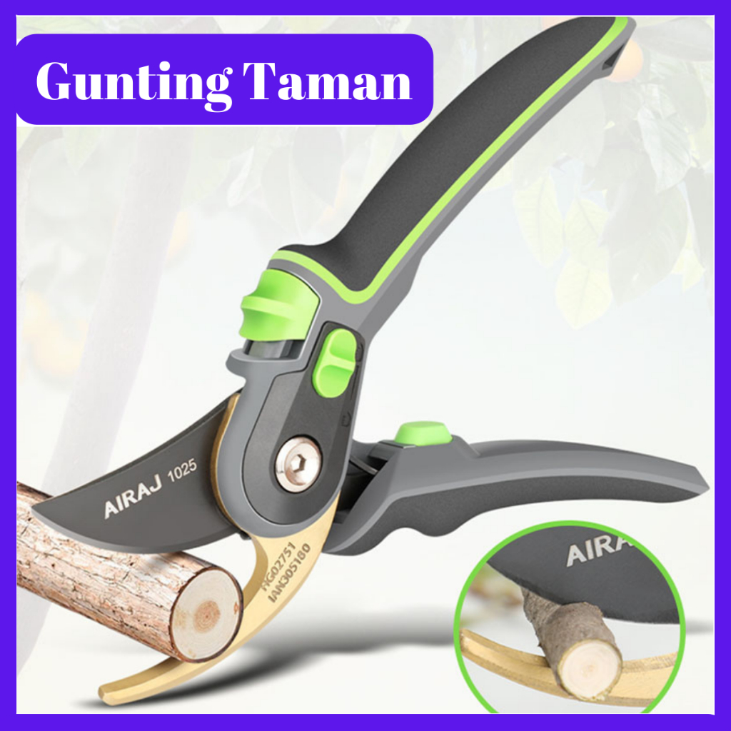 Jual KNIFEZER Gunting Taman Ranting Pruning Shear Scissors / Plant Trim ...