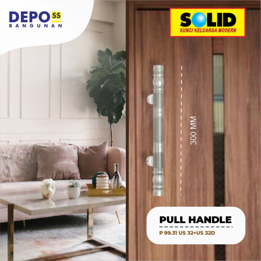 Jual Handle Pintu Rumah Solid Tipe P 99.31 | Shopee Indonesia