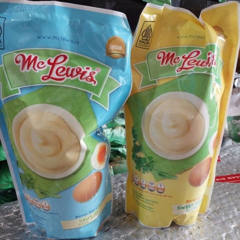 Jual saus mc lewis sweet mayonase dan original 1kg | Shopee Indonesia
